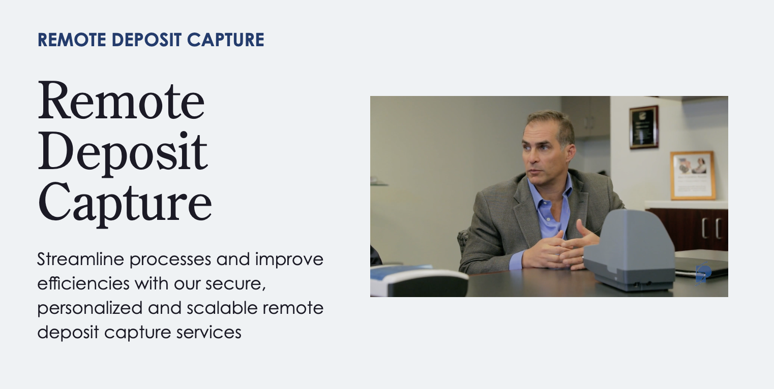 Remote deposit capture